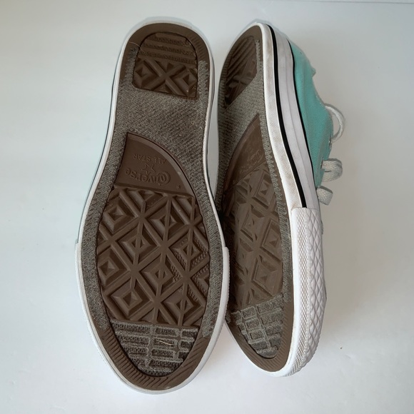 Converse | Shoes | Kids Converse Chuck Taylor Oxford Light Aqua Shoe ...
